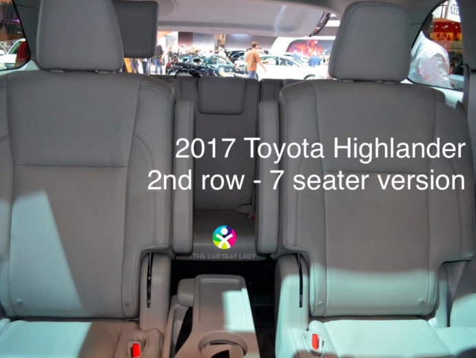 The Car Seat LadyToyota Highlander - The Car Seat Lady