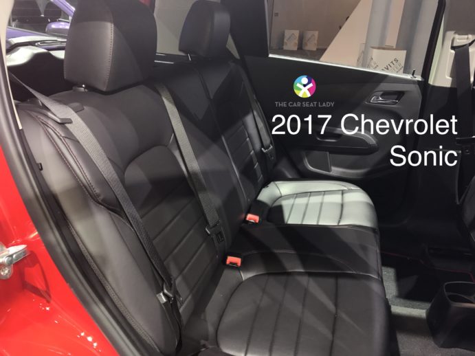 The Car Seat LadyChevrolet Sonic - The Car Seat Lady