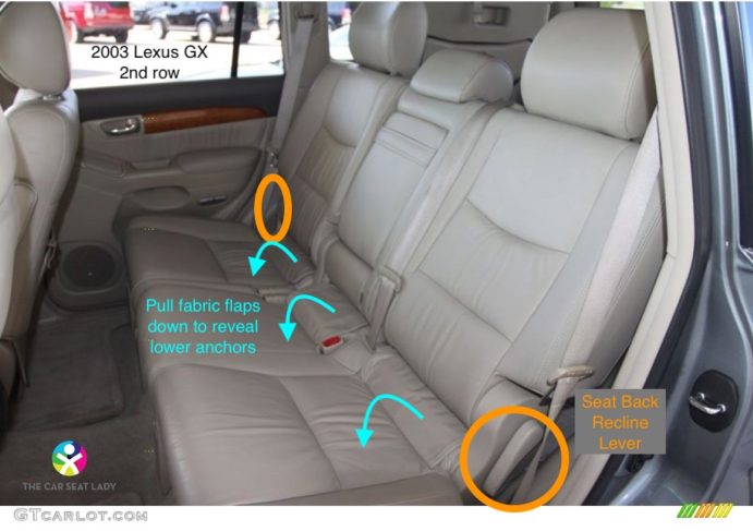 The Car Seat LadyLexus GX - The Car Seat Lady