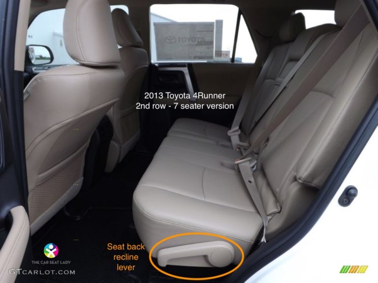 The Car Seat LadyToyota 4Runner - The Car Seat Lady