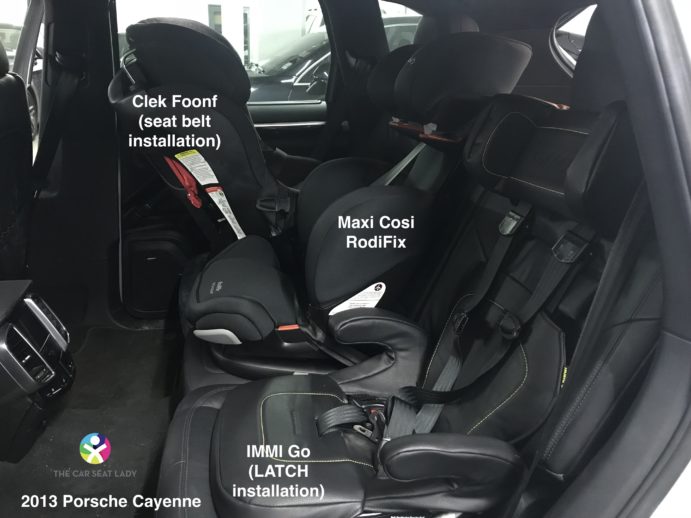 The Car Seat LadyPorsche Cayenne - The Car Seat Lady
