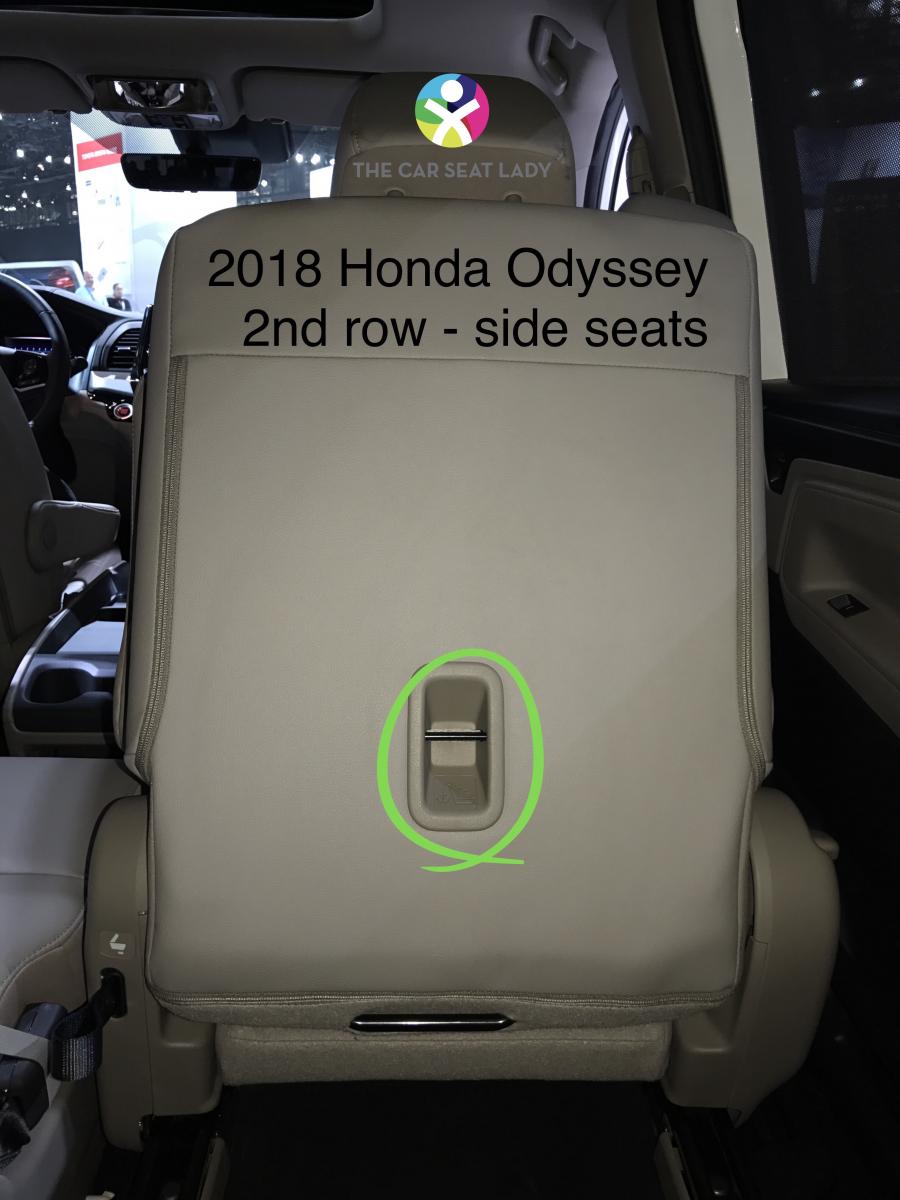 The Car Seat LadyHonda Odyssey 2018 7-seater model - The Car Seat Lady