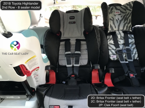 The Car Seat LadyToyota Highlander 2018 - The Car Seat Lady