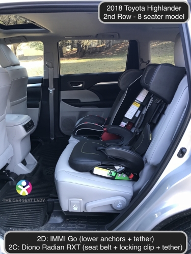The Car Seat LadyToyota Highlander 2018 - The Car Seat Lady