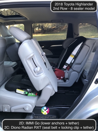 The Car Seat LadyToyota Highlander 2018 - The Car Seat Lady