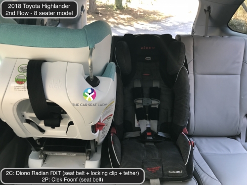 The Car Seat LadyToyota Highlander 2018 - The Car Seat Lady