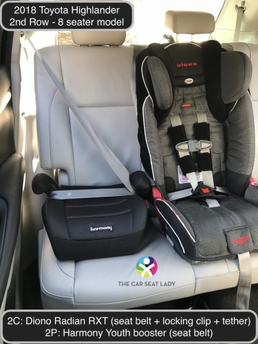 The Car Seat LadyToyota Highlander 2018 - The Car Seat Lady