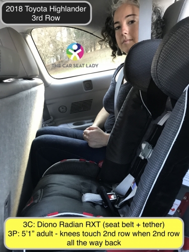 The Car Seat LadyToyota Highlander 2018 - The Car Seat Lady